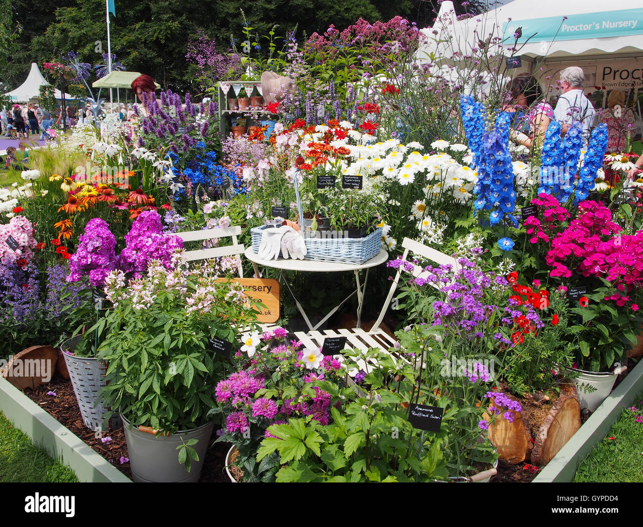 part of the floral display at the Royal Horticultural Flower Show at ...