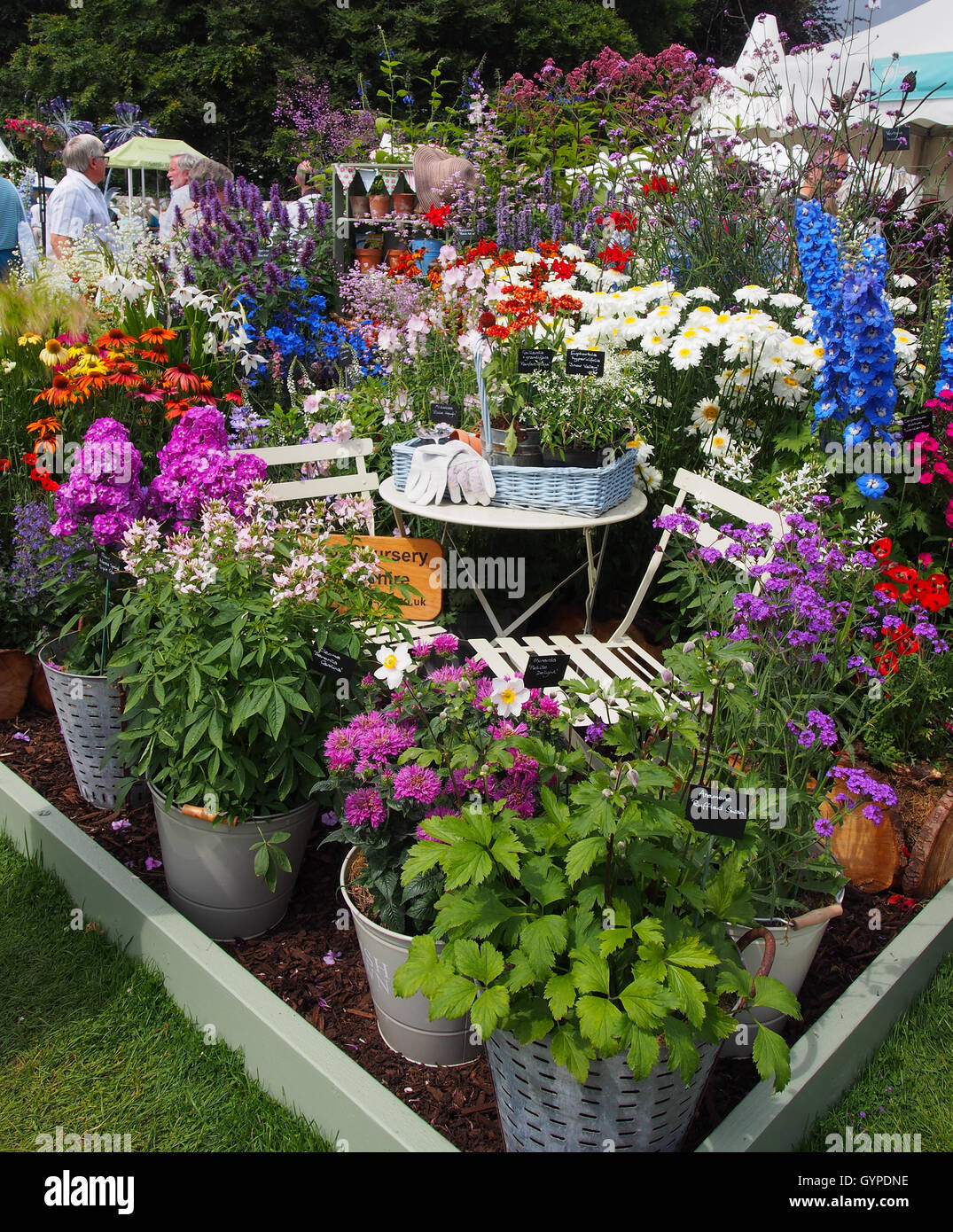 part of the floral display at the Royal Horticultural Flower Show at ...