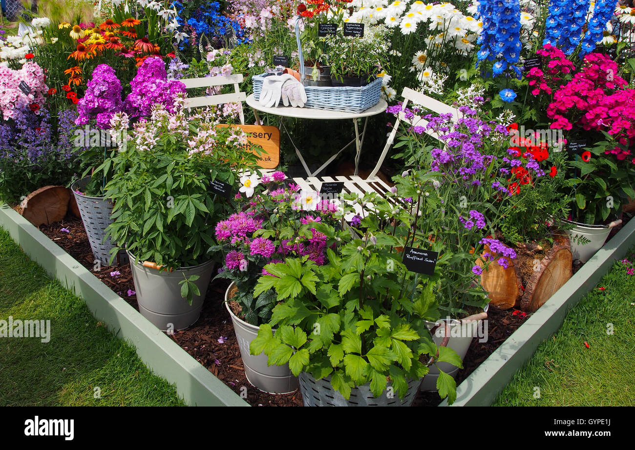 part of the floral display at the Royal Horticultural Flower Show at ...