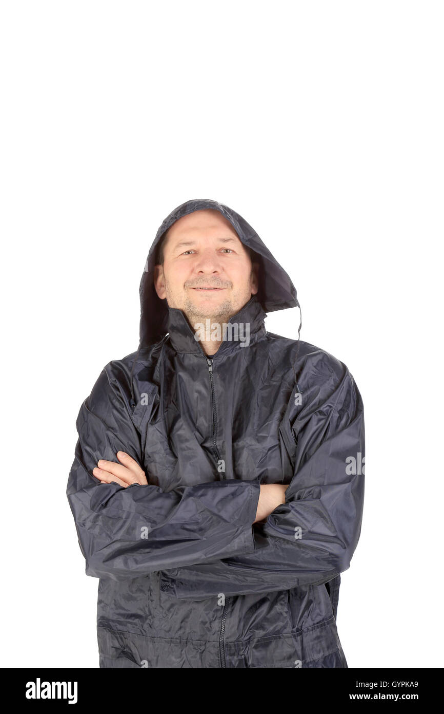 Hand holding coat hood hi-res stock photography and images - Alamy