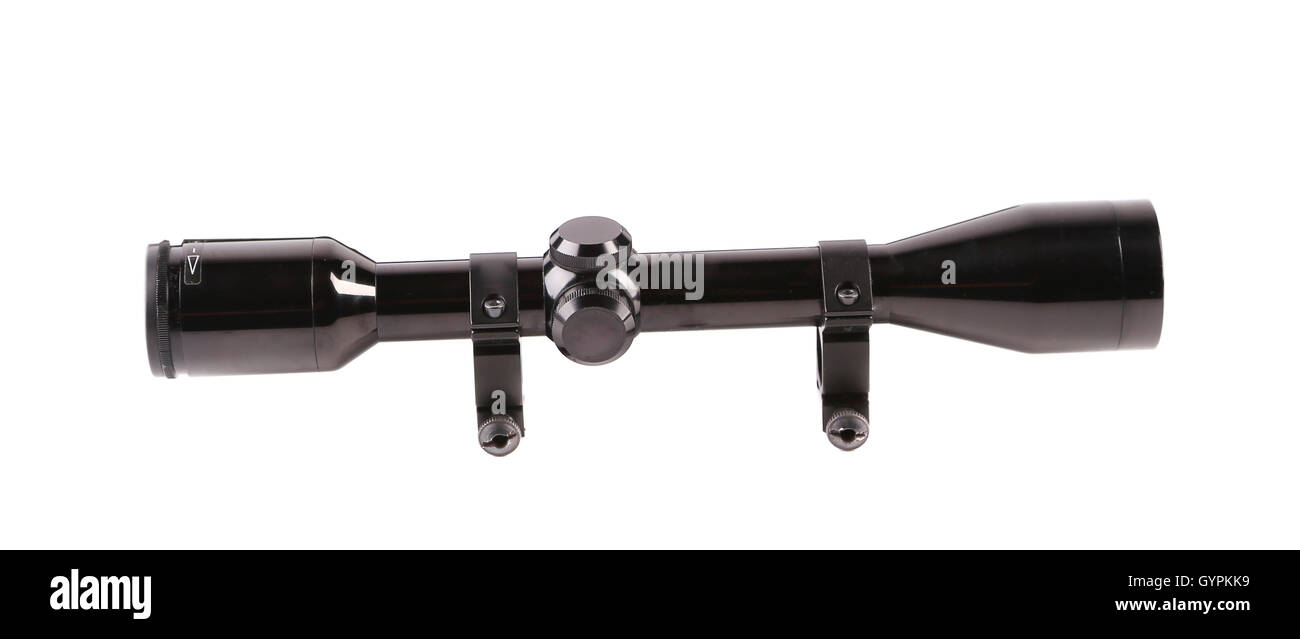 Close up of rifle scope Stock Photo - Alamy