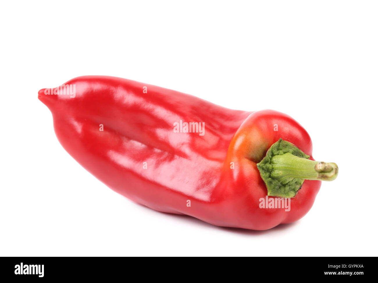 Sliced long red pepper isolated hi-res stock photography and images - Alamy