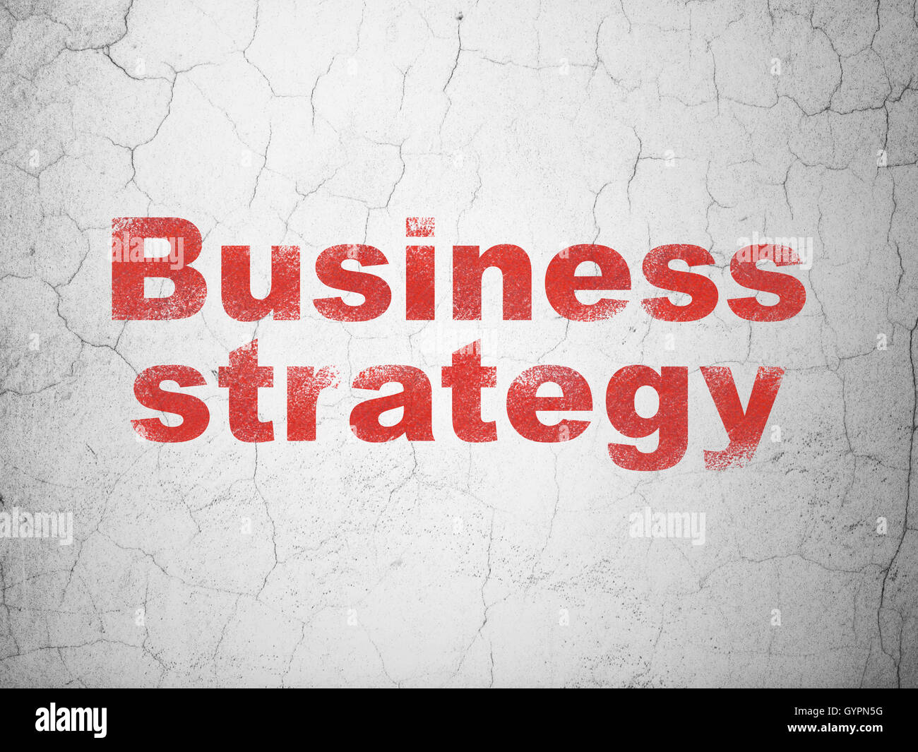 Business concept: Business Strategy on wall background Stock Photo - Alamy