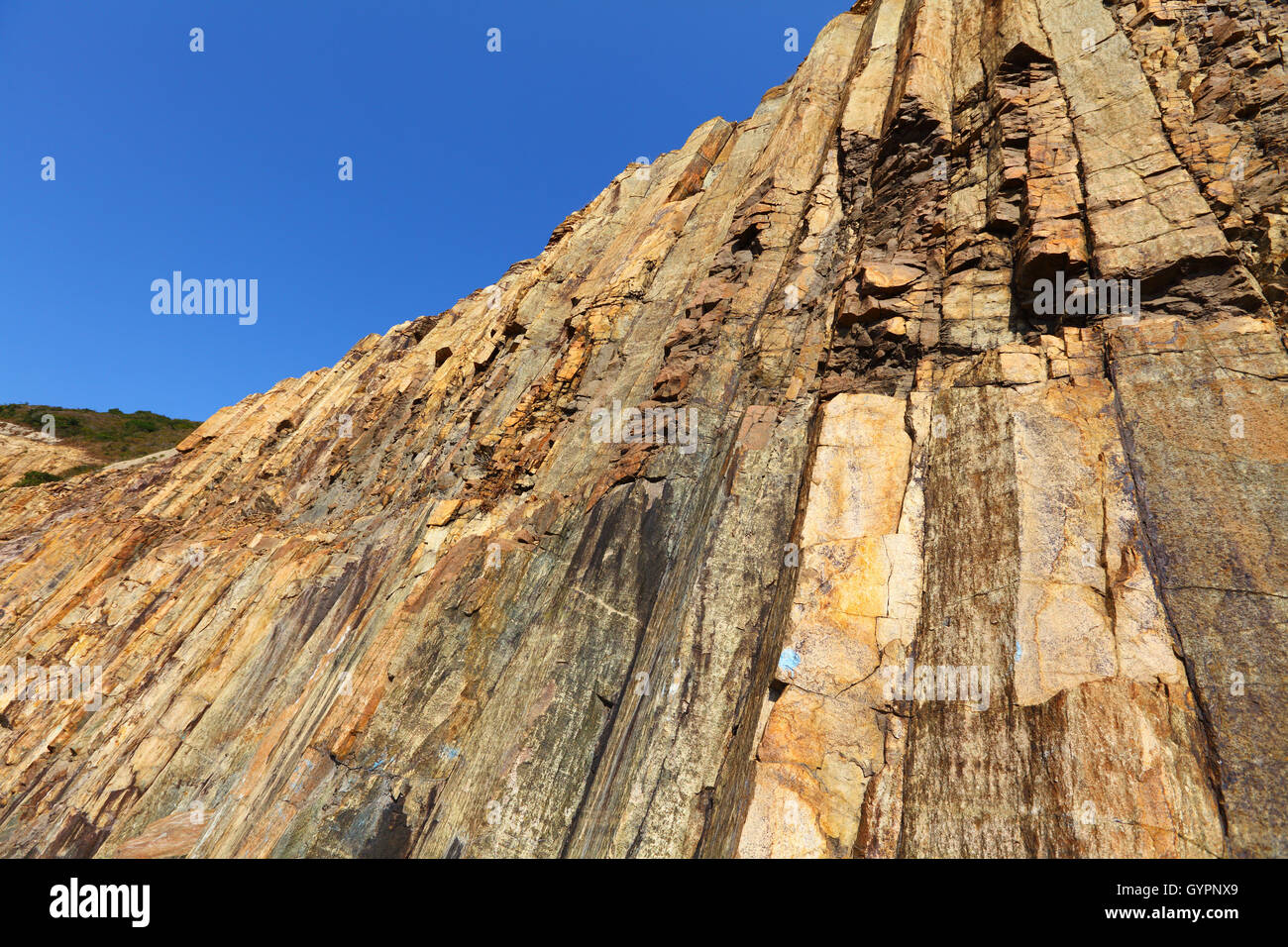 Hong Kong Geographical Park , hexagonal column Stock Photo - Alamy