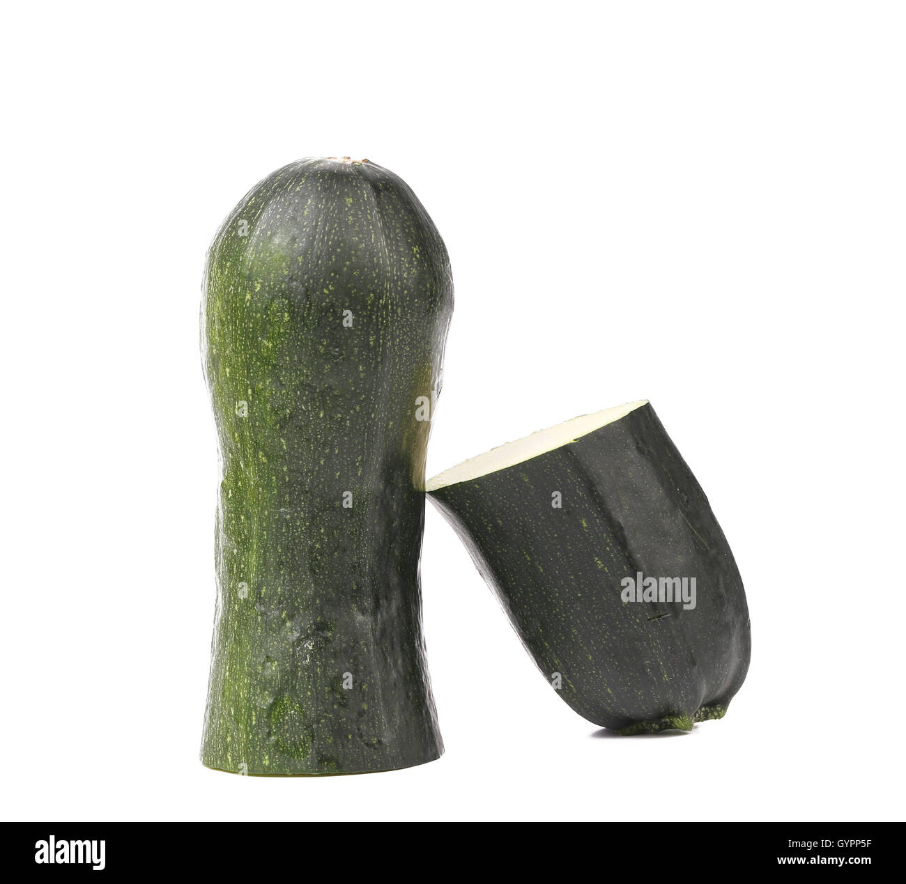 Split fresh marrow sqwash Stock Photo - Alamy