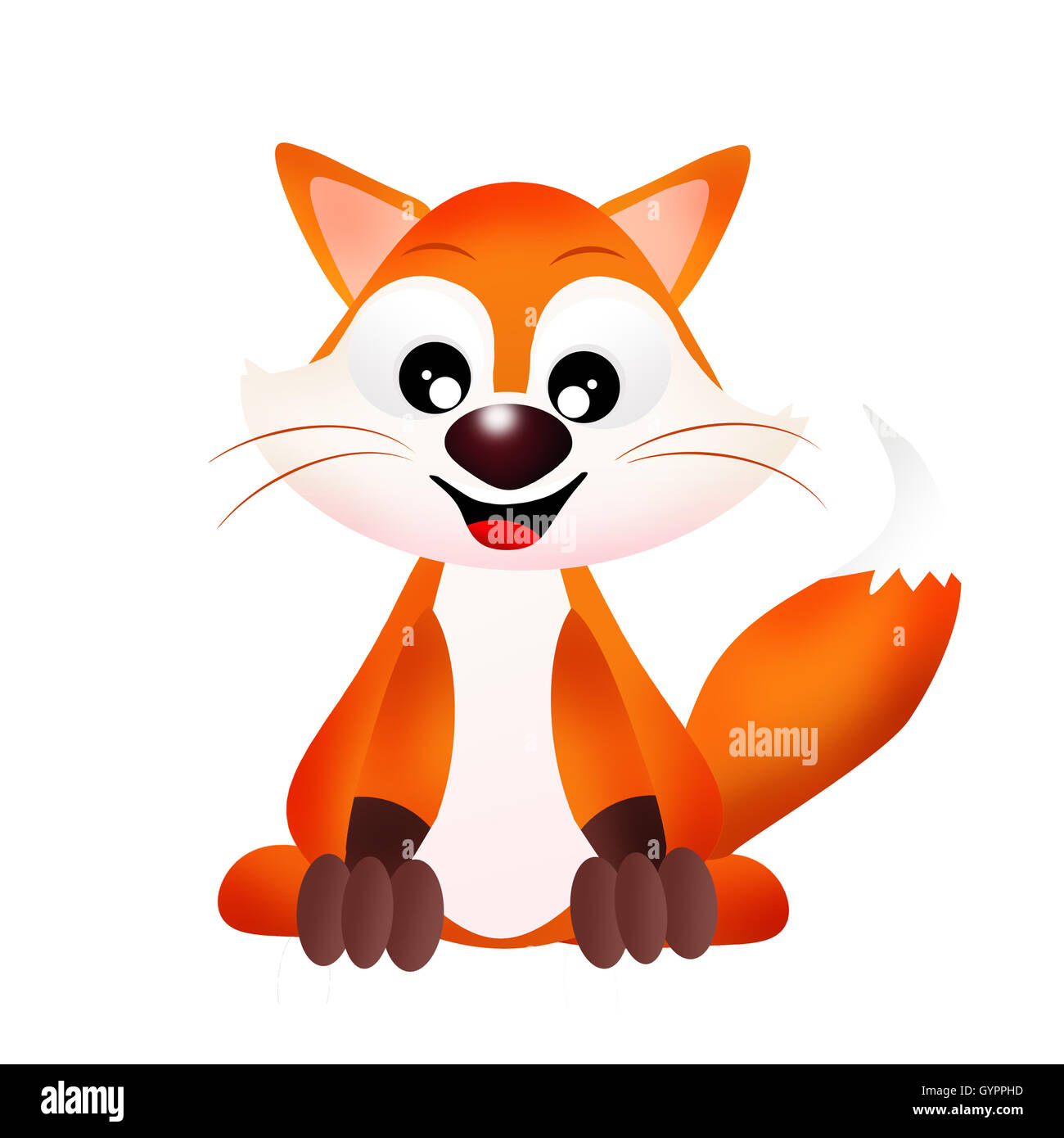 Smart fox Cut Out Stock Images & Pictures - Alamy