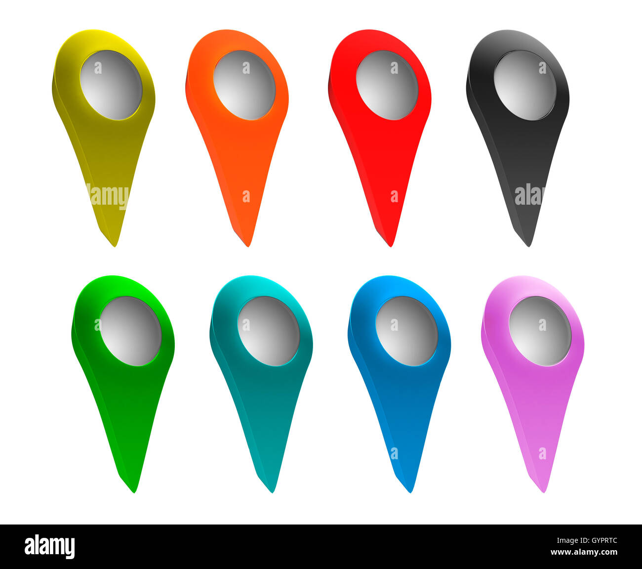 Bright map hi-res stock photography and images - Alamy