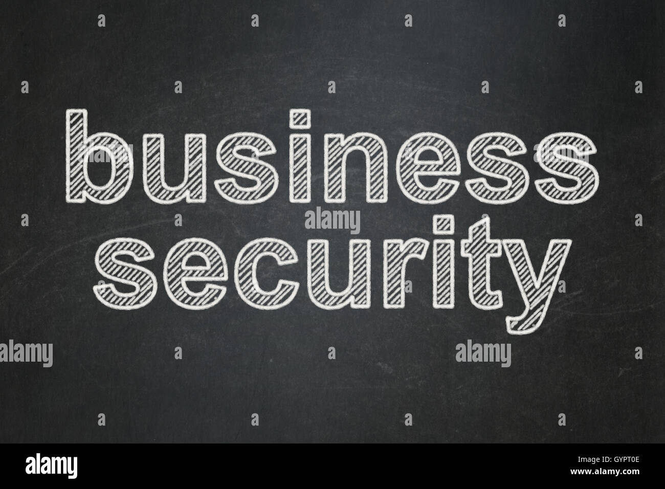 Safety concept: Business Security on chalkboard background Stock Photo ...