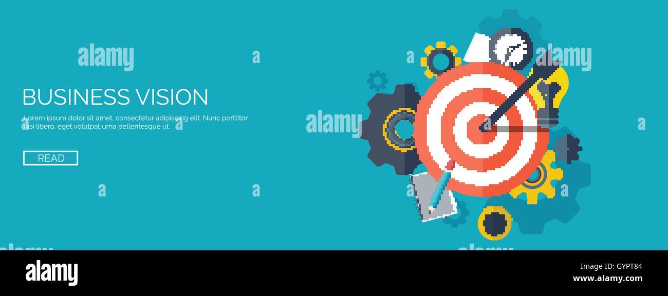 Vector illustration. Flat backgrounds set. New ideas, smart solutions ...