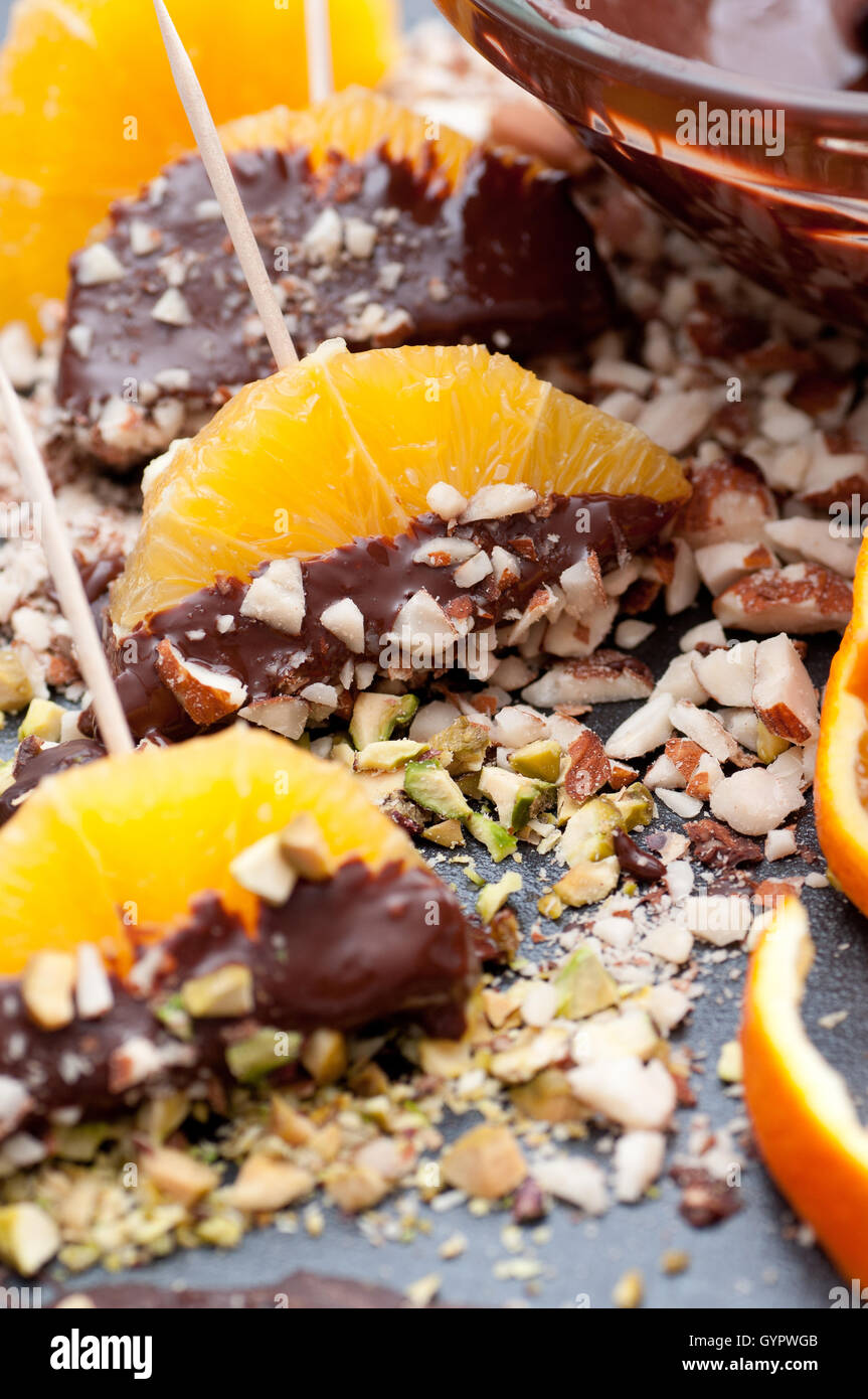 Melted chocolate dipped hi-res stock photography and images - Alamy