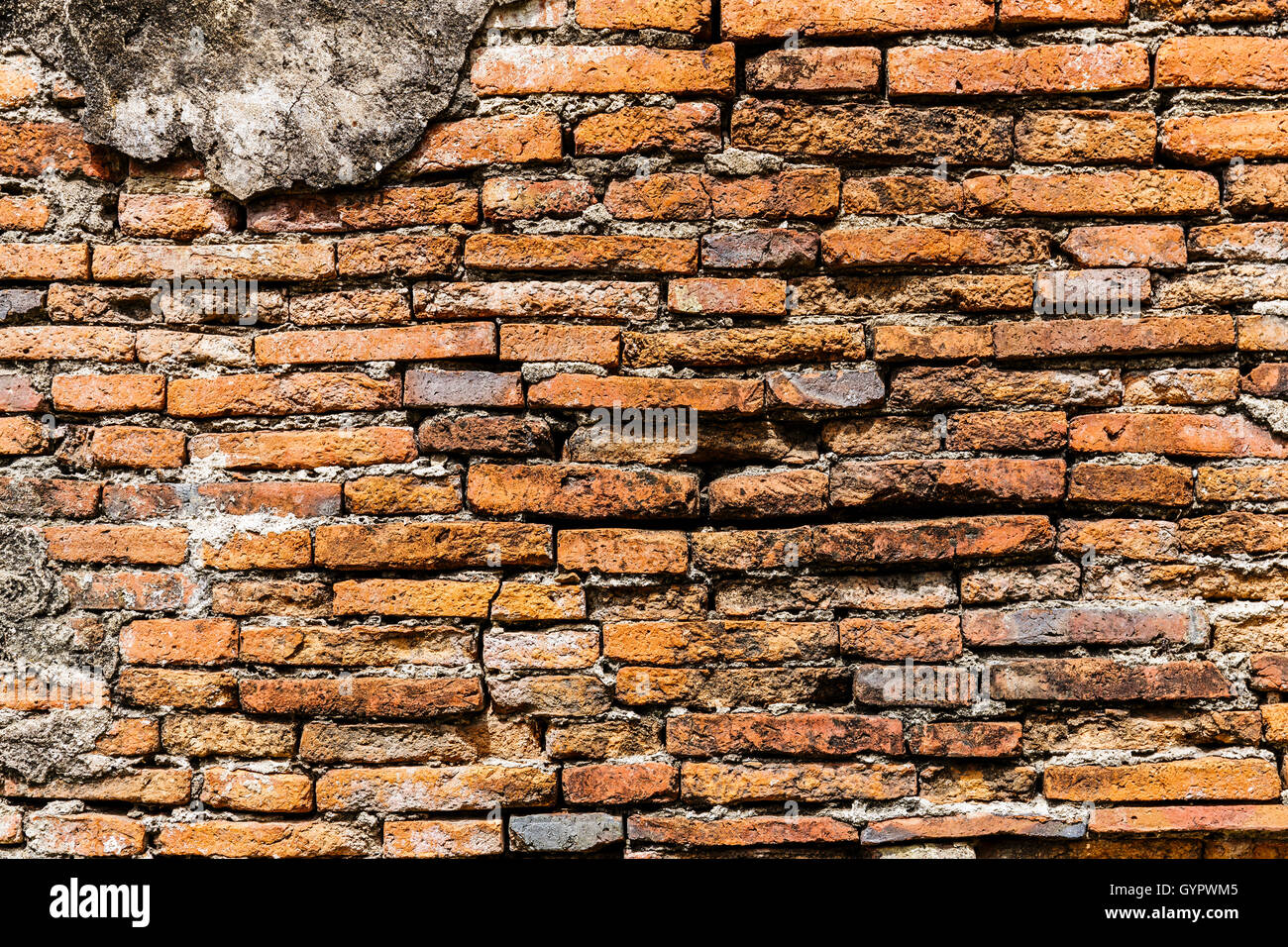 Ancient brick wall Stock Photo - Alamy
