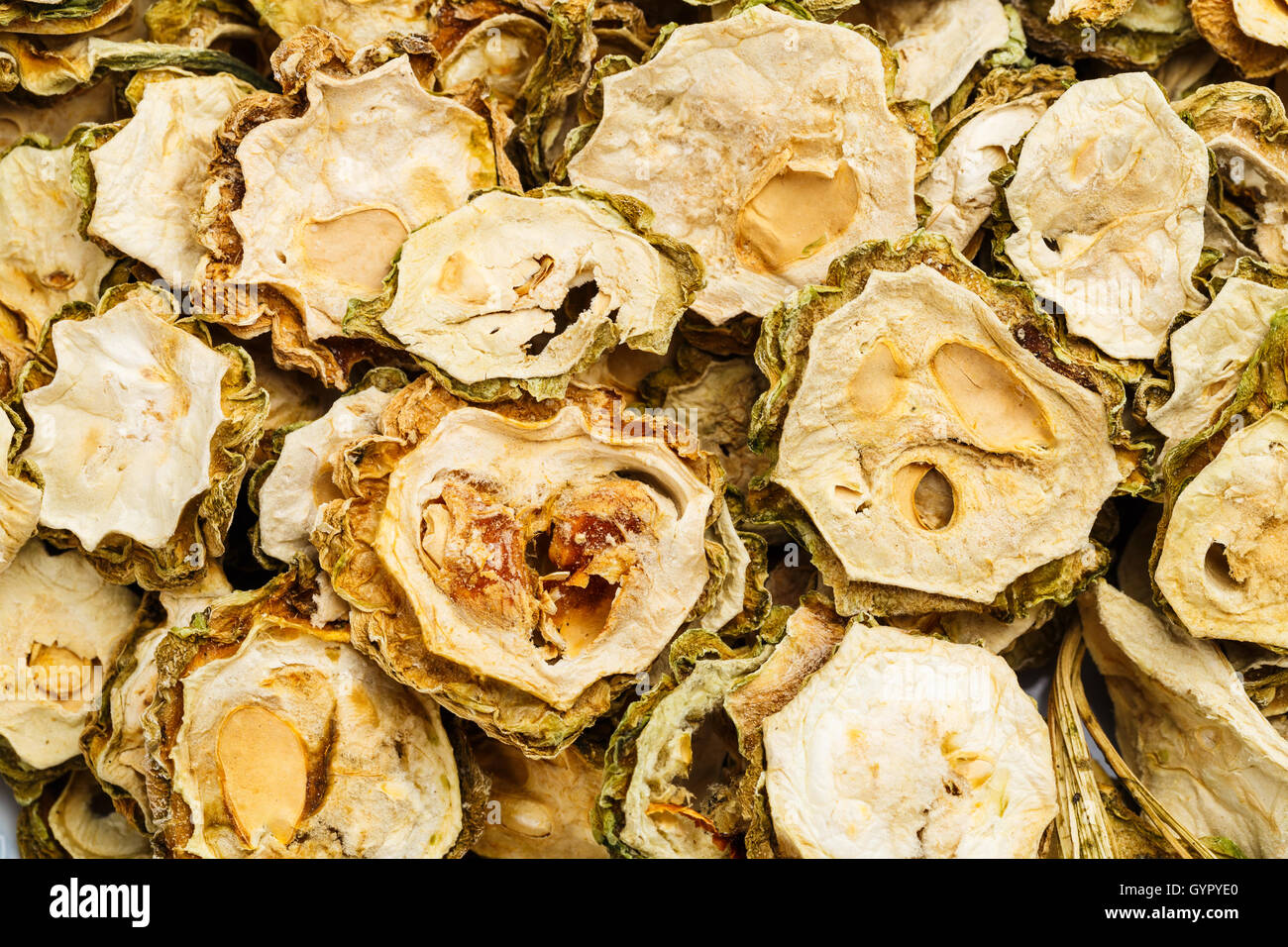 Dry bitter gourd Stock Photo - Alamy