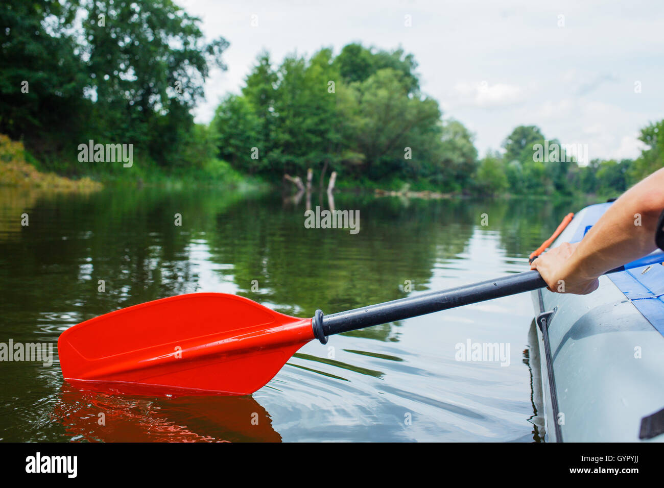 Paddle rafting hi-res stock photography and images - Alamy