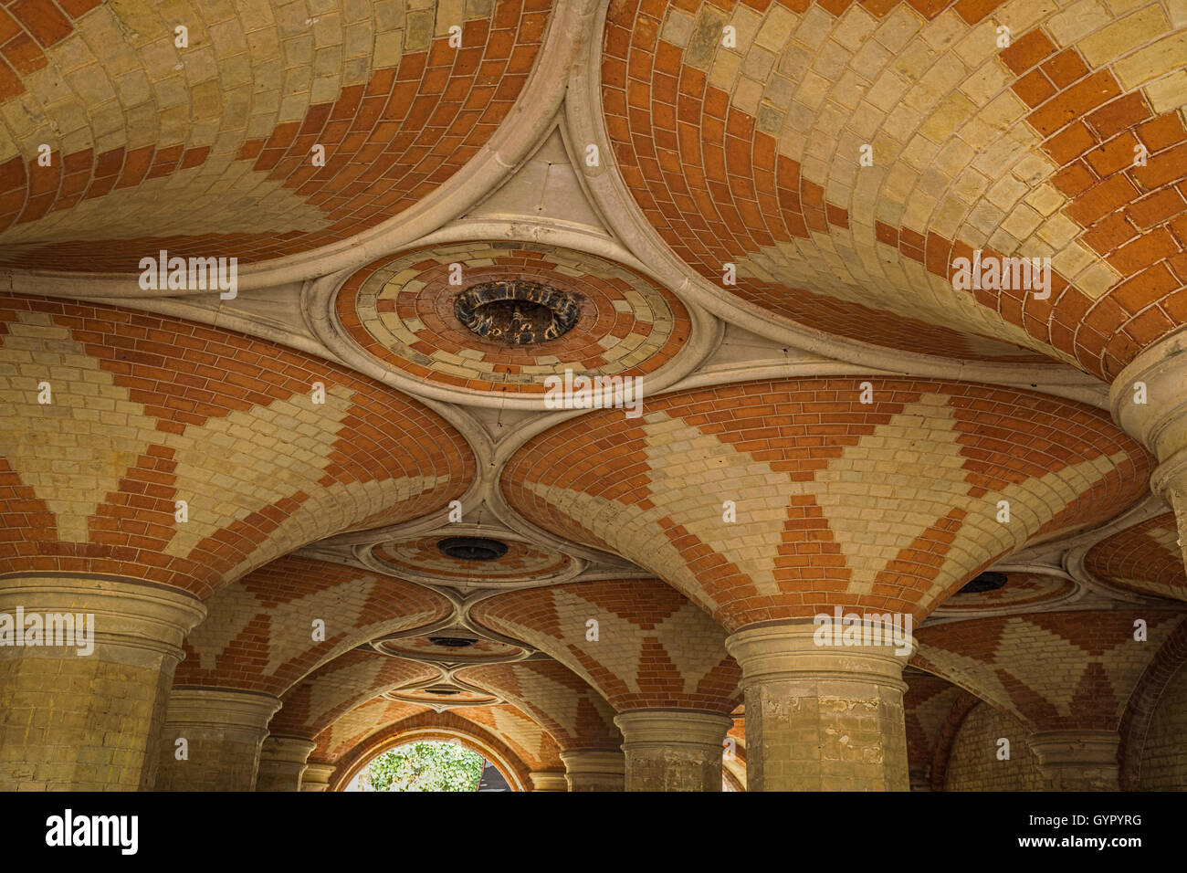 Restored crystal palace victorian ceiling subway hi-res stock ...