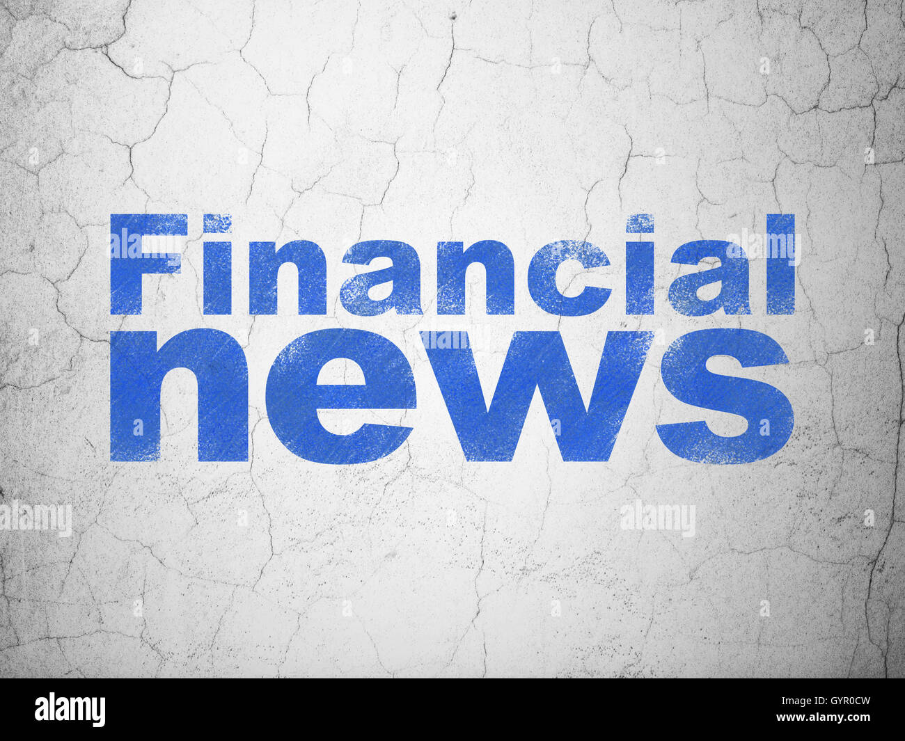 News concept: Financial News on wall background Stock Photo - Alamy