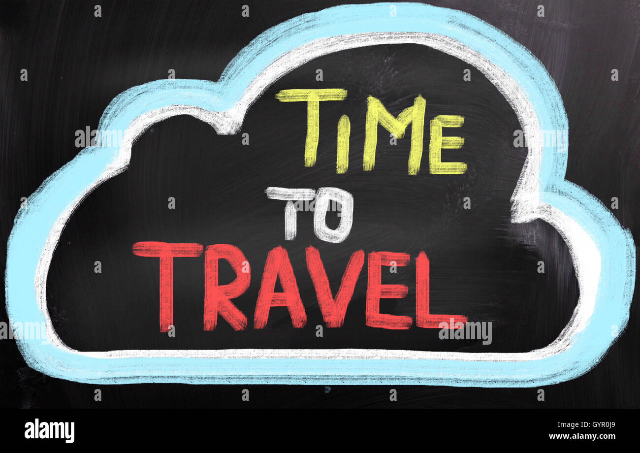 Time To Travel Concept Stock Photo - Alamy