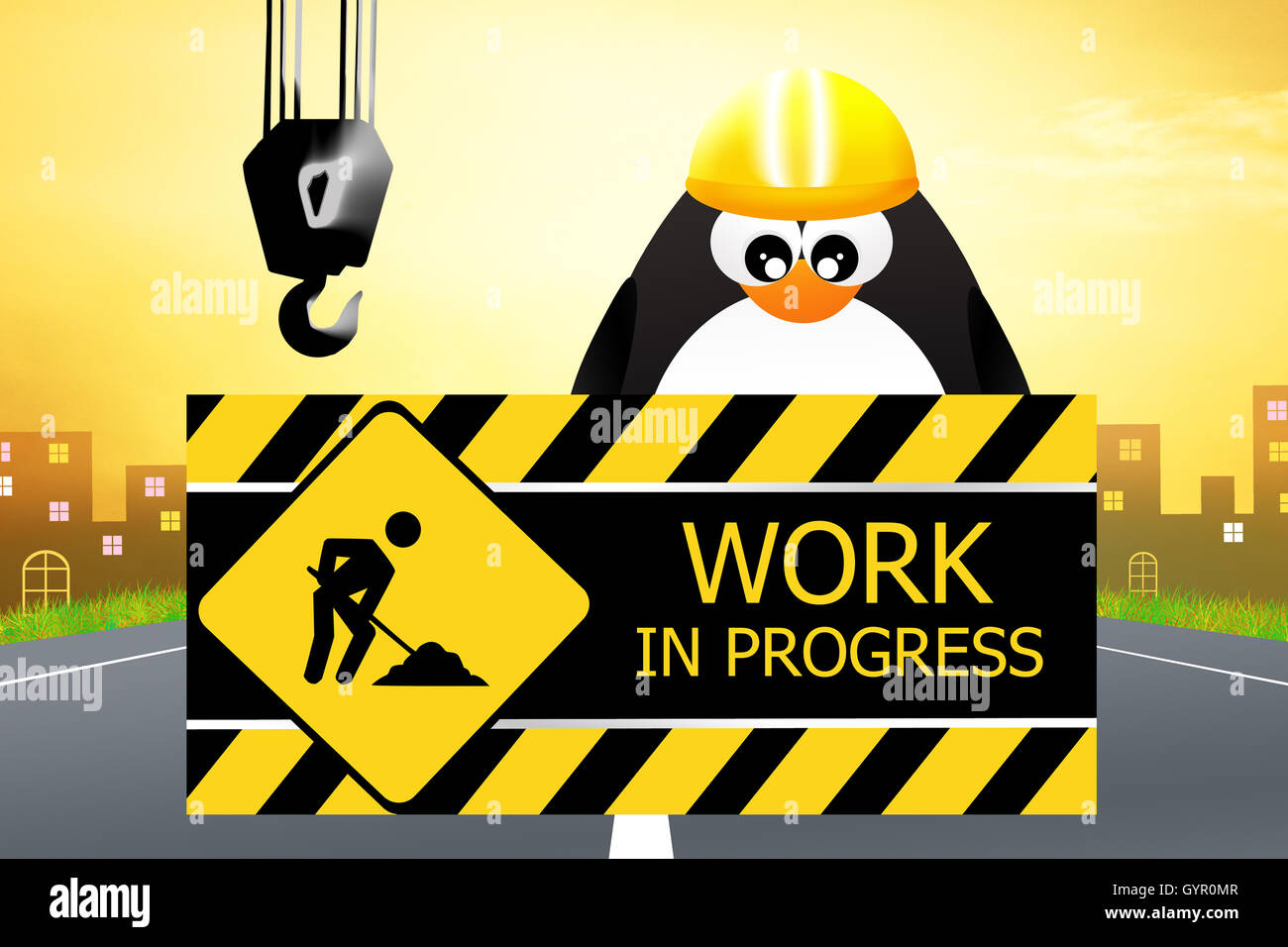 work in progress Stock Photo - Alamy