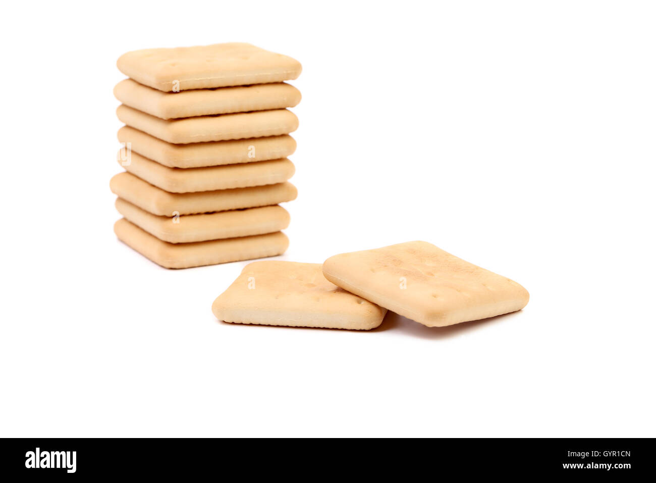Saltine soda cracker Stock Photo - Alamy