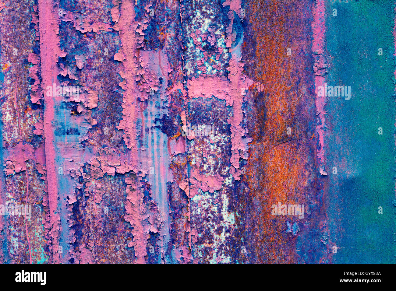 Abstract colorful rust surface background Stock Photo - Alamy