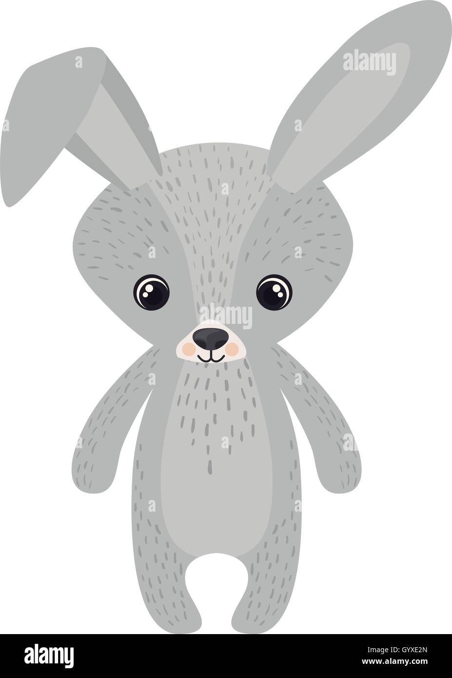 Isolated rabbit cartoon design Stock Vector Image & Art - Alamy