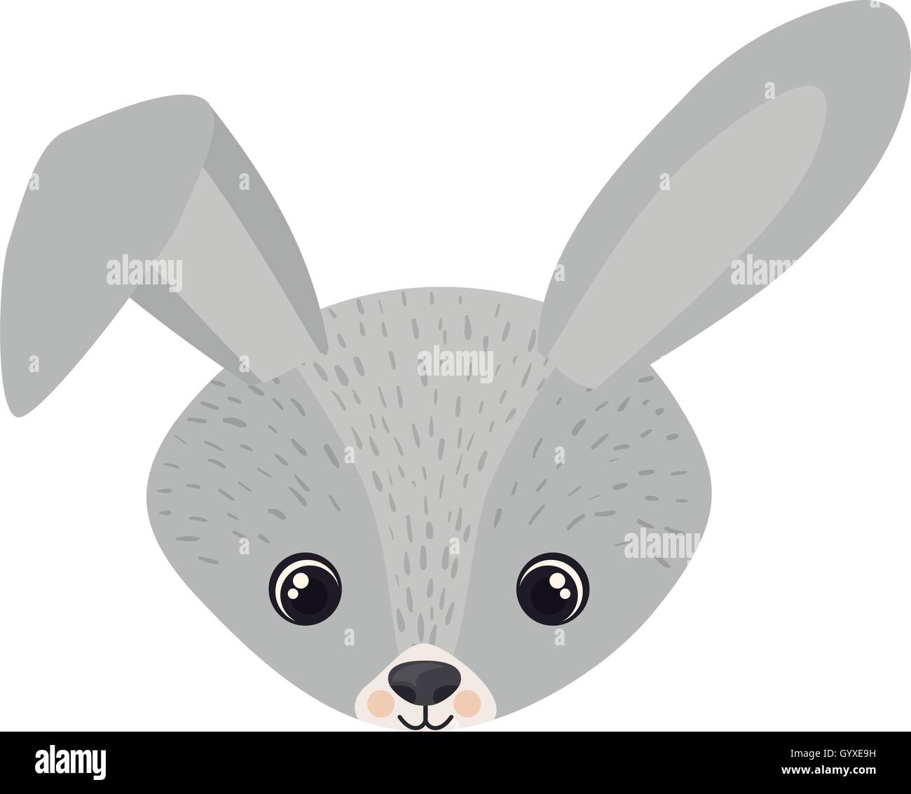 Isolated rabbit cartoon design Stock Vector Image & Art - Alamy