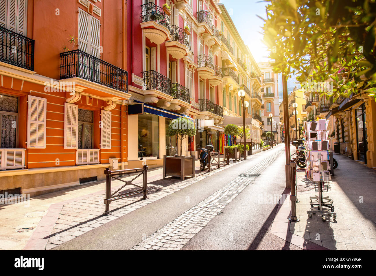 Architecture in Monaco Stock Photo - Alamy