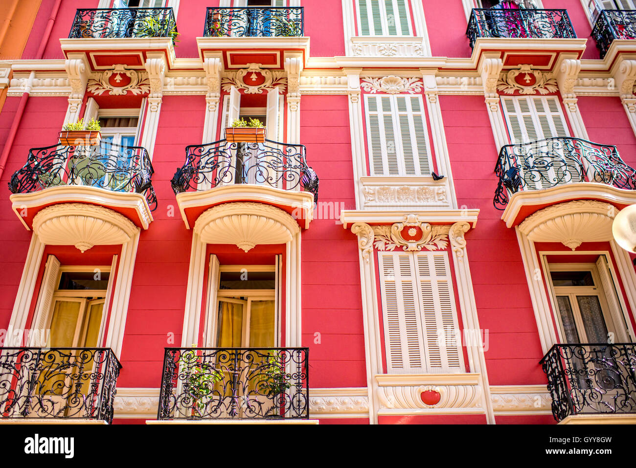 Architecture in Monaco Stock Photo - Alamy