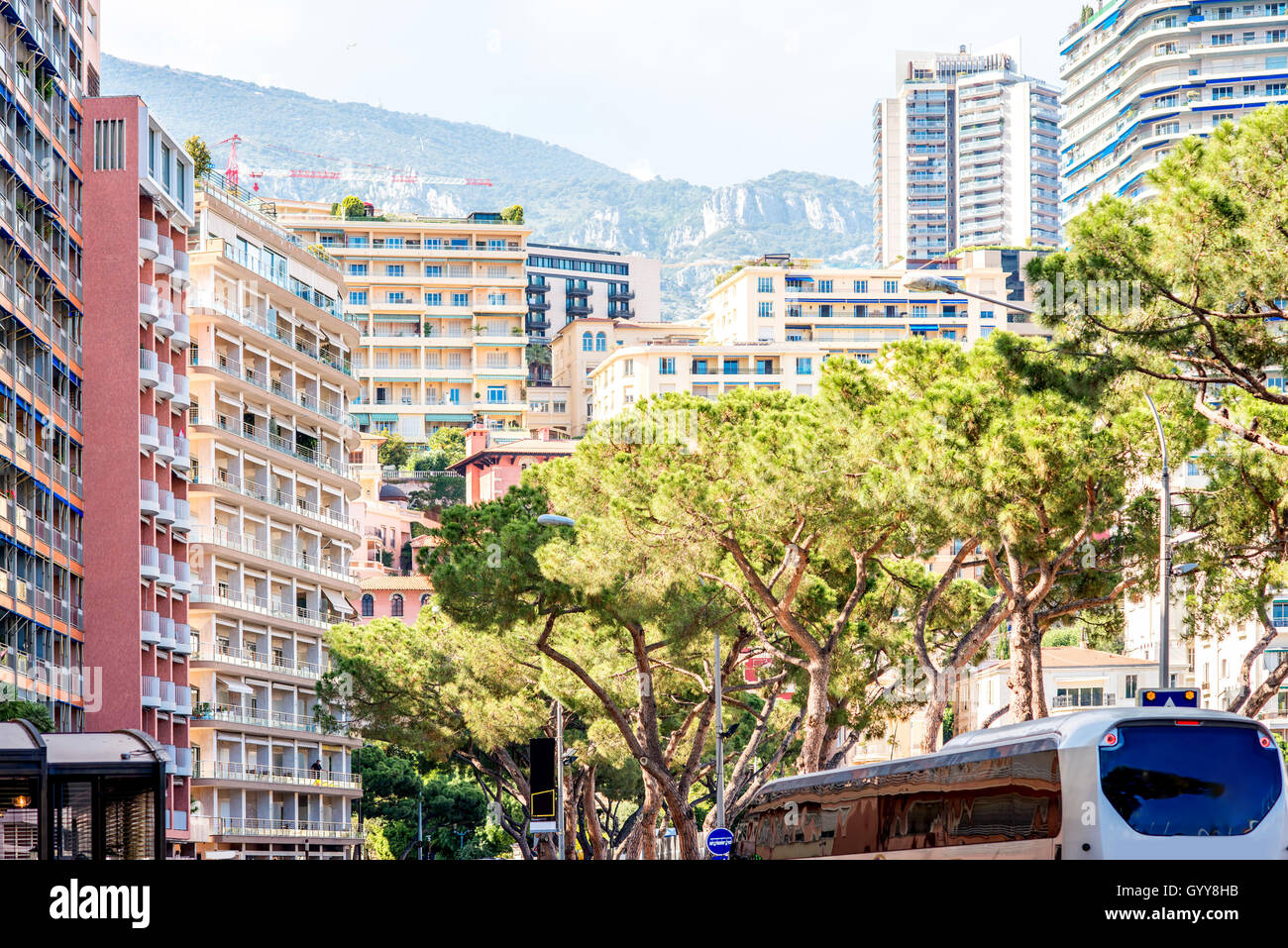 Architecture in Monaco Stock Photo - Alamy
