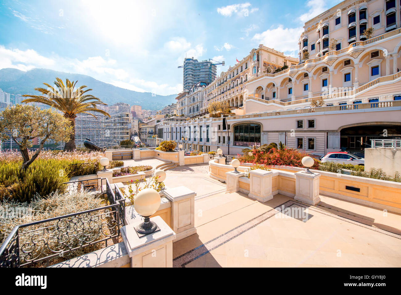 Architecture in Monaco Stock Photo - Alamy