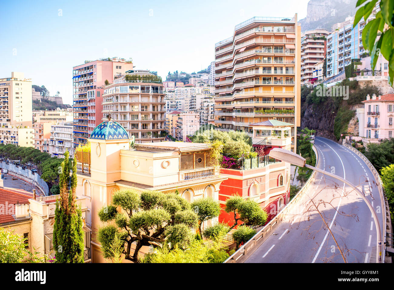 Architecture in Monaco Stock Photo - Alamy