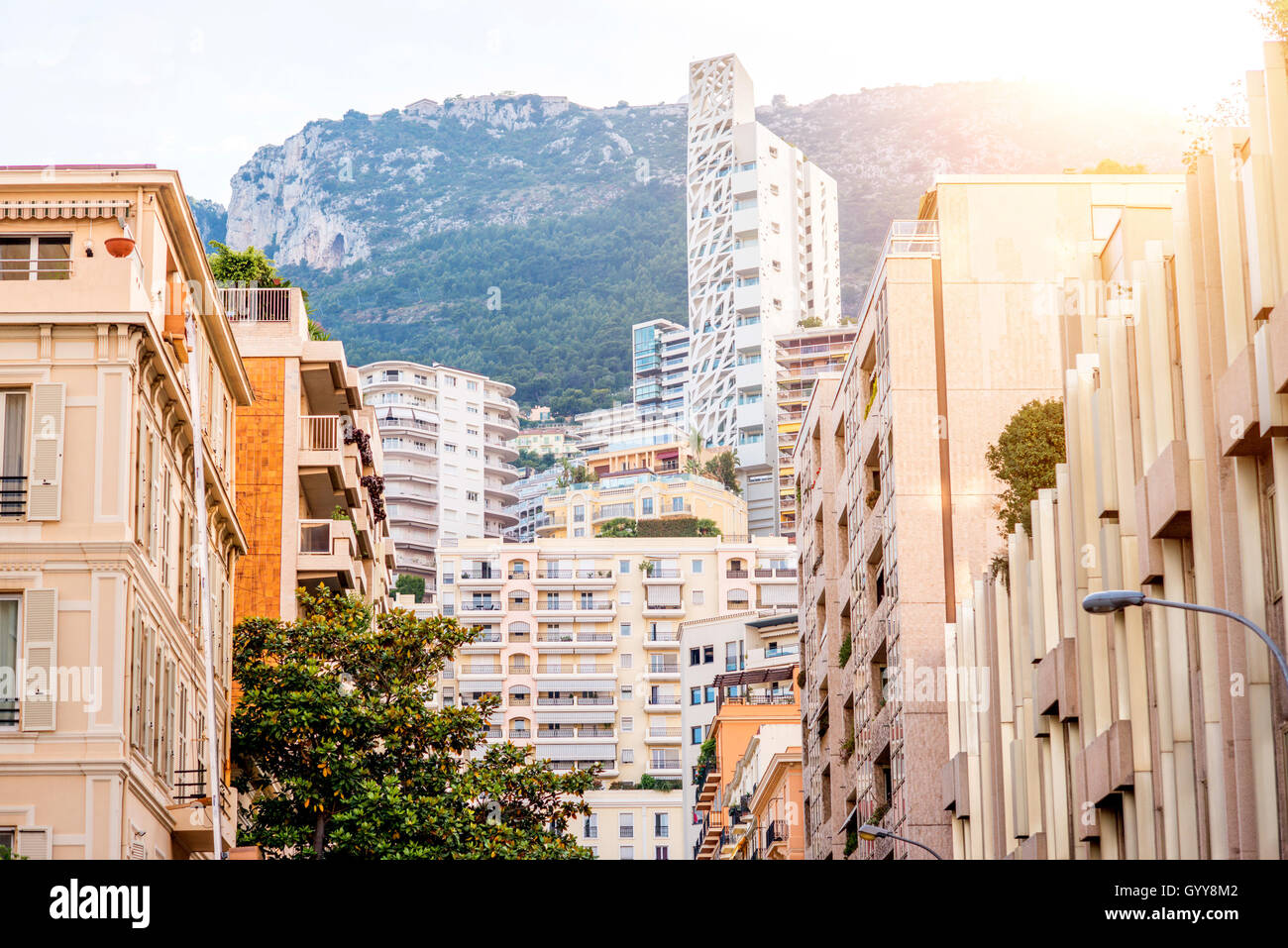 Architecture in Monaco Stock Photo - Alamy