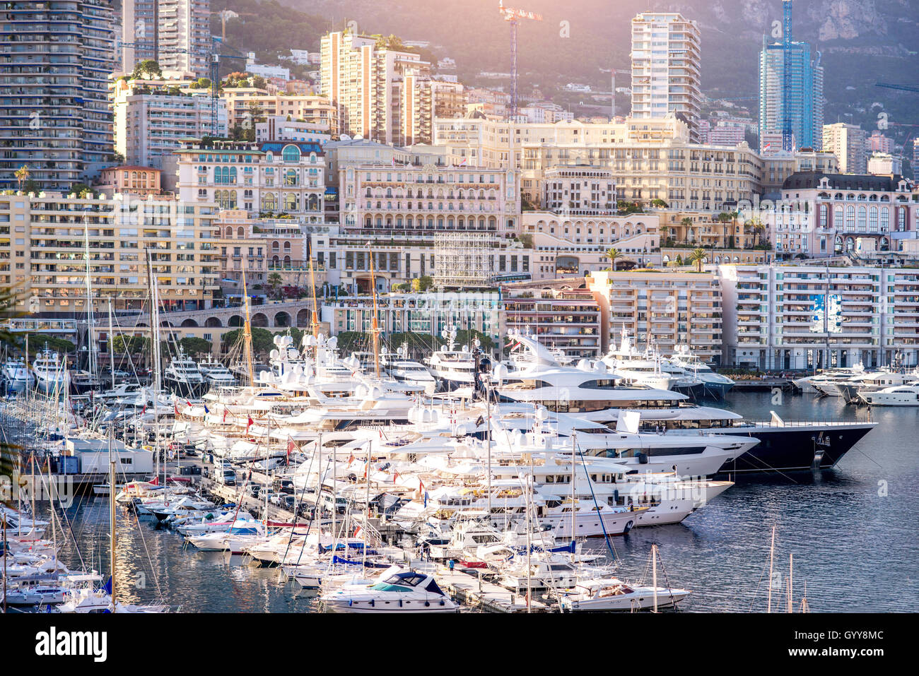Monte carlo monaco sunset hi-res stock photography and images - Alamy
