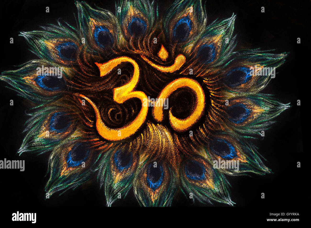 Sanskrit calligraphy hi-res stock photography and images - Alamy