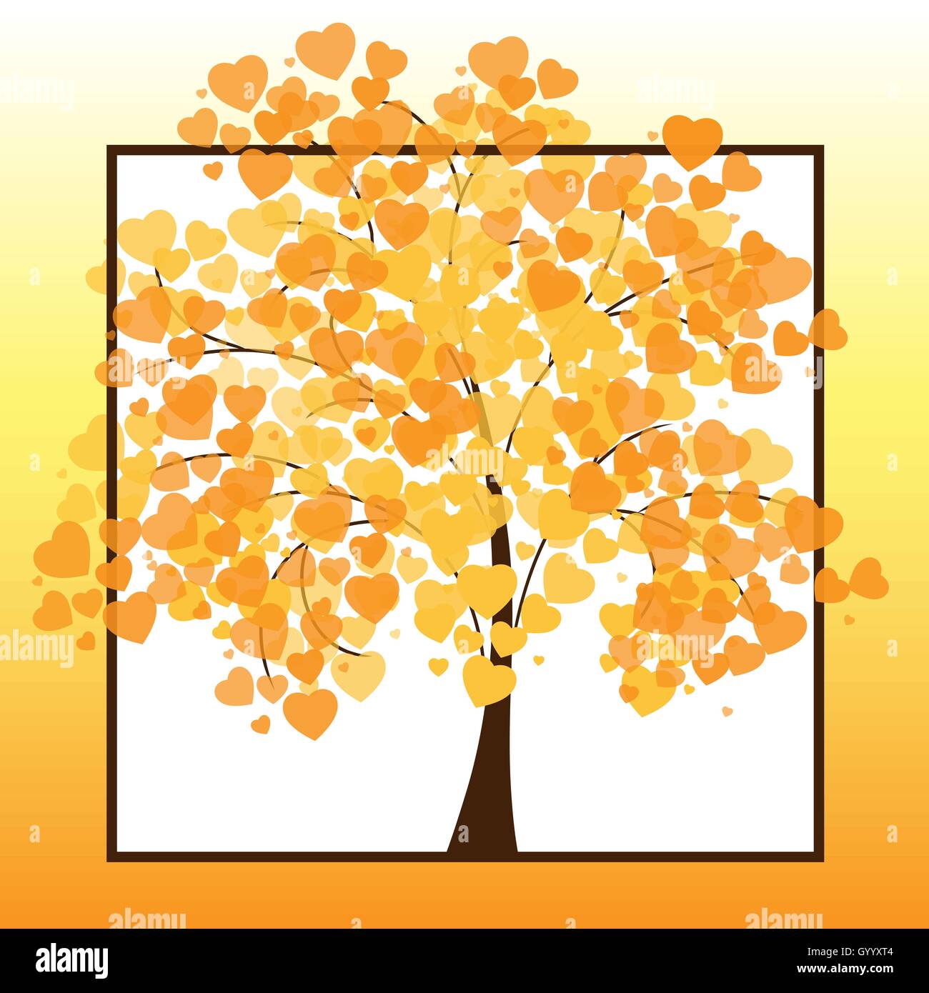 Tree wind cartoon hi-res stock photography and images - Alamy