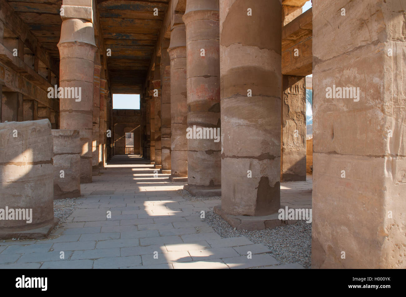 Famous Karnak temple complex of Amon Ra in Luxor Stock Photo - Alamy