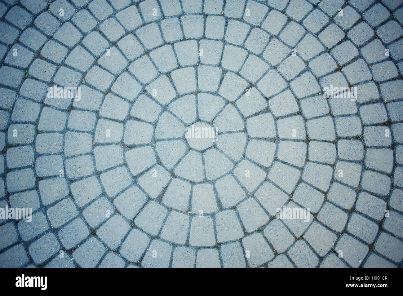 Circular brick pavement design hi-res stock photography and images - Alamy
