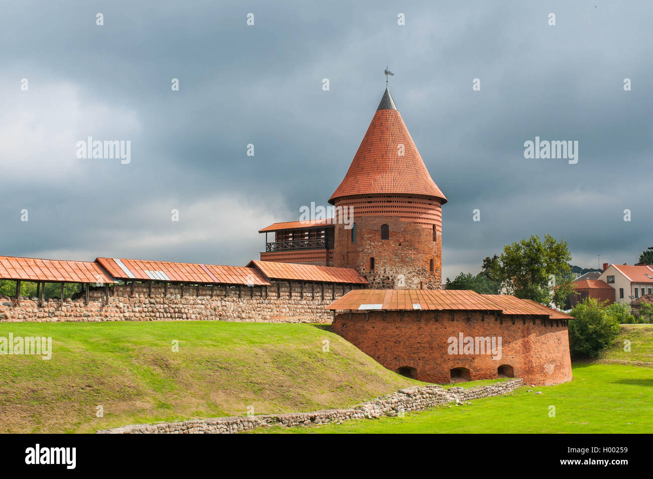 Historical medieval Castle in Kaunas, Lithuania Stock Photo - Alamy