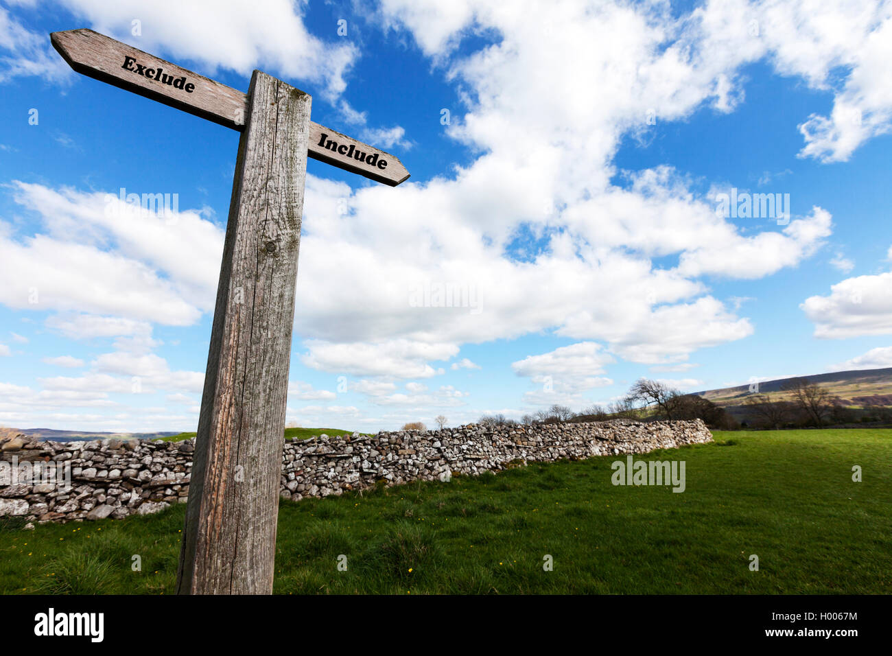 Include Exclude High Resolution Stock Photography and Images - Alamy