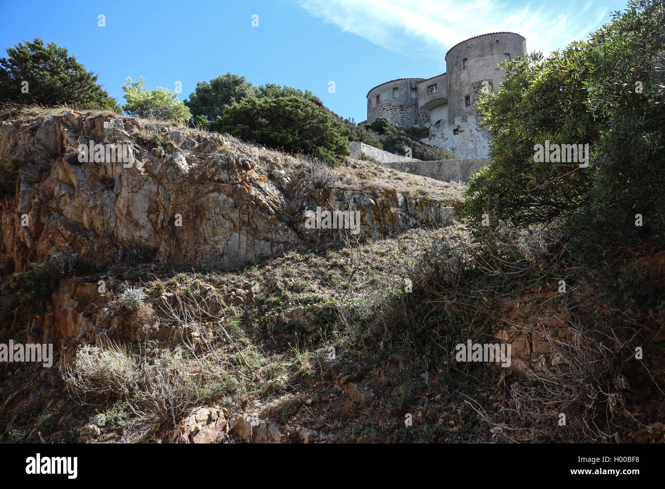 Fort de Bregançon Stock Photo - Alamy