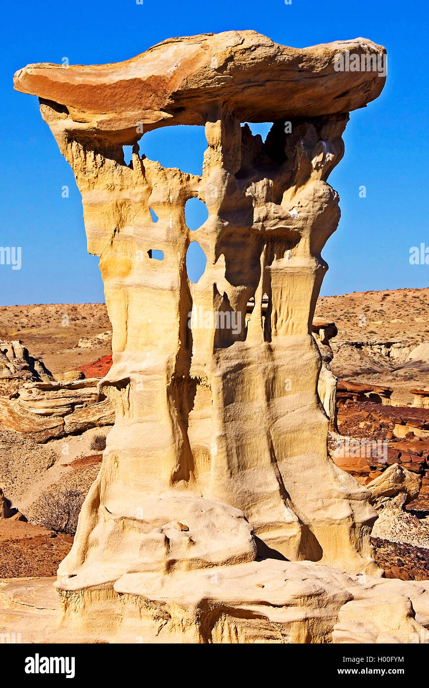 Alien Throne at the Valley of Dreams, USA, New Mexico, Valley of Dreams ...