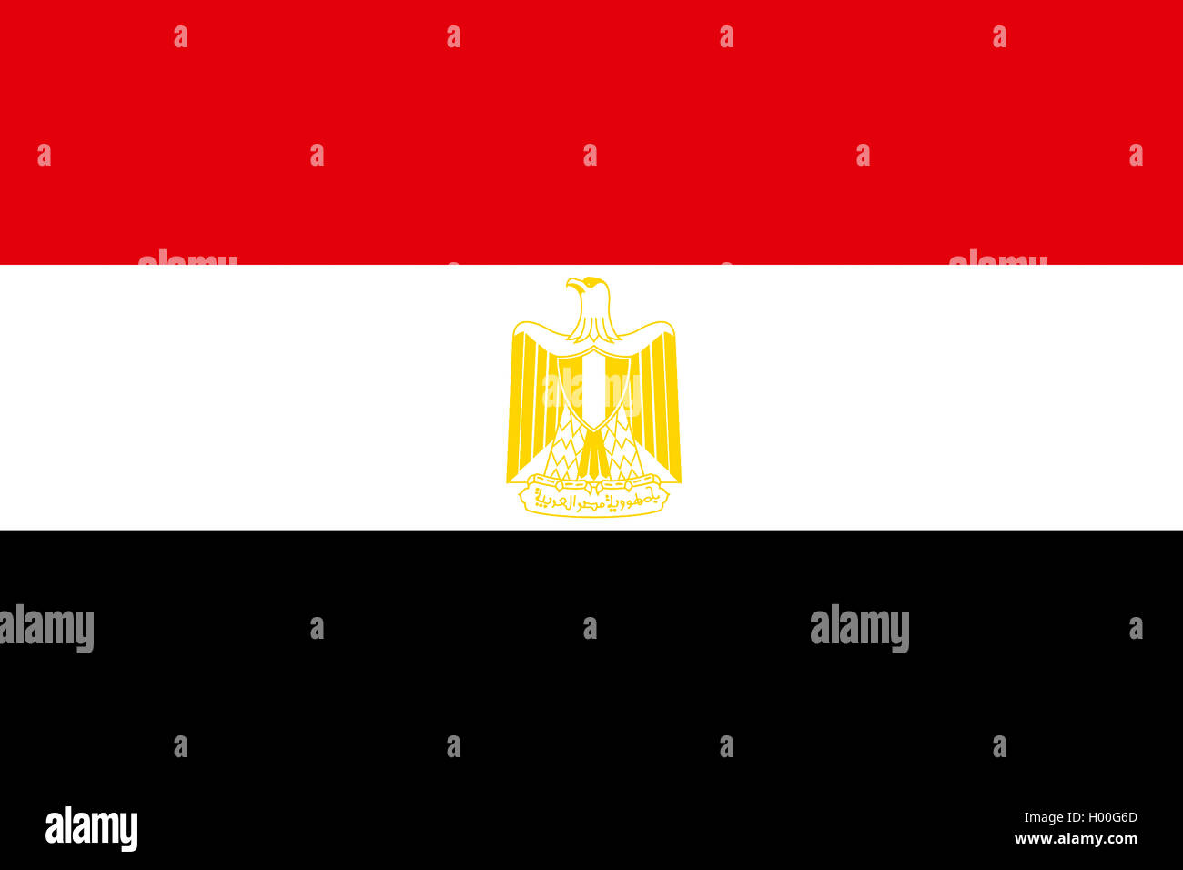 flag of Egypt, Egypt Stock Photo - Alamy