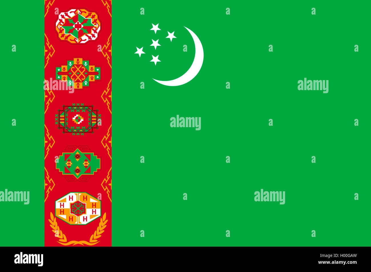 Turkmenistan colors hi-res stock photography and images - Alamy