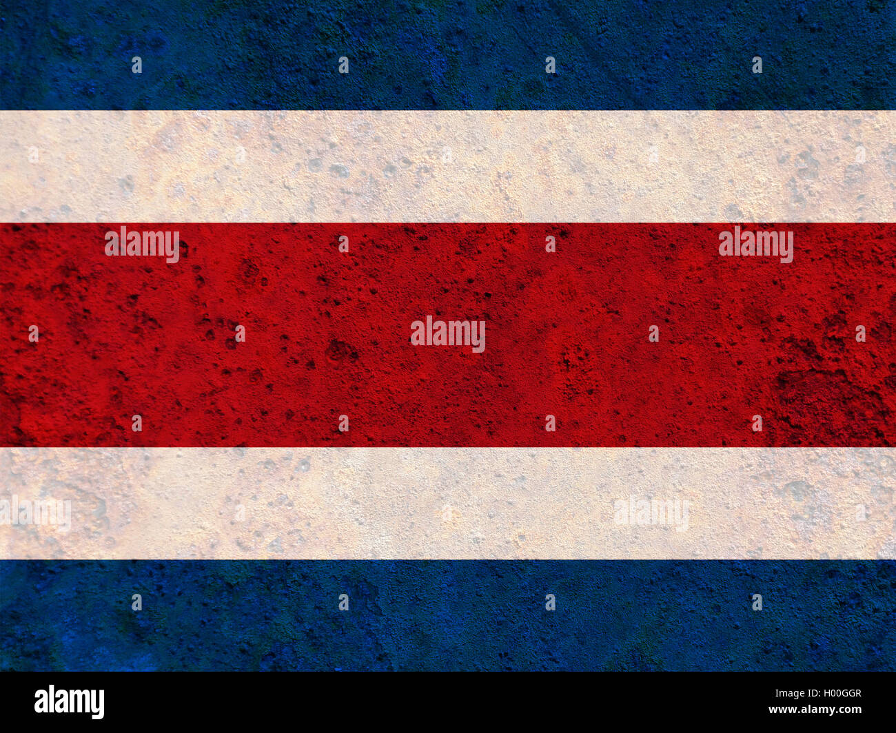 Flag on rusty metal Stock Photo - Alamy
