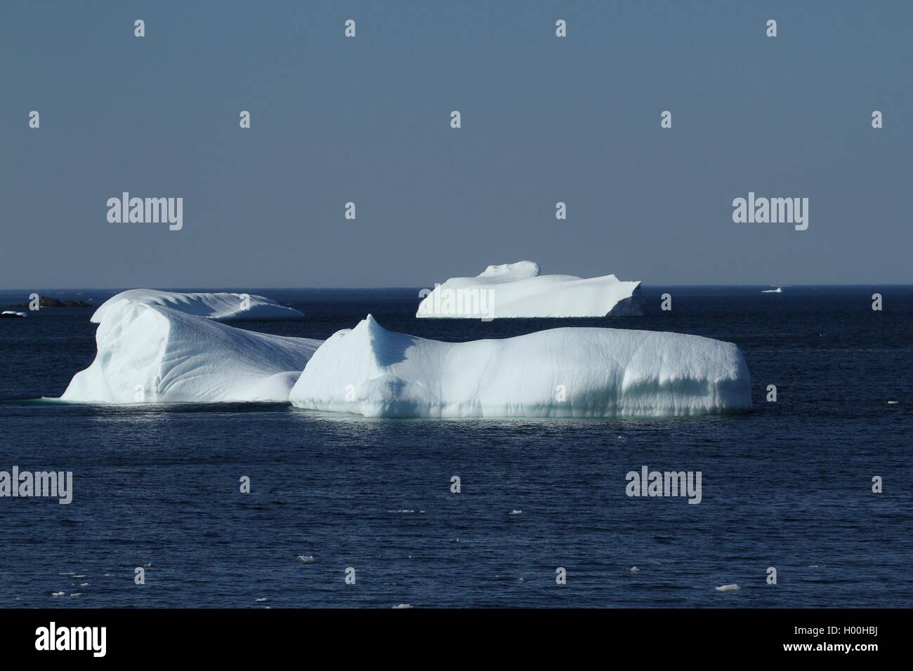 small iceberg in blue Stock Photo - Alamy