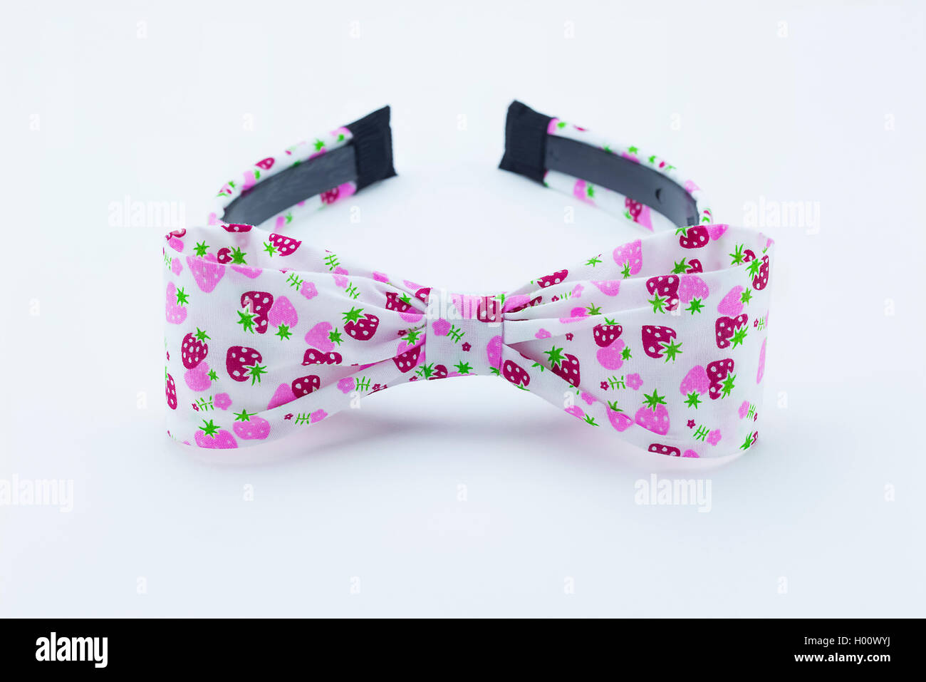 hair band on white background Stock Photo - Alamy