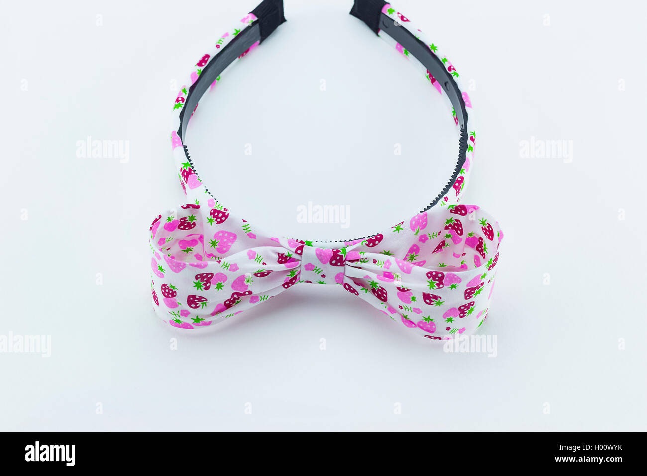 hair band on white background Stock Photo - Alamy