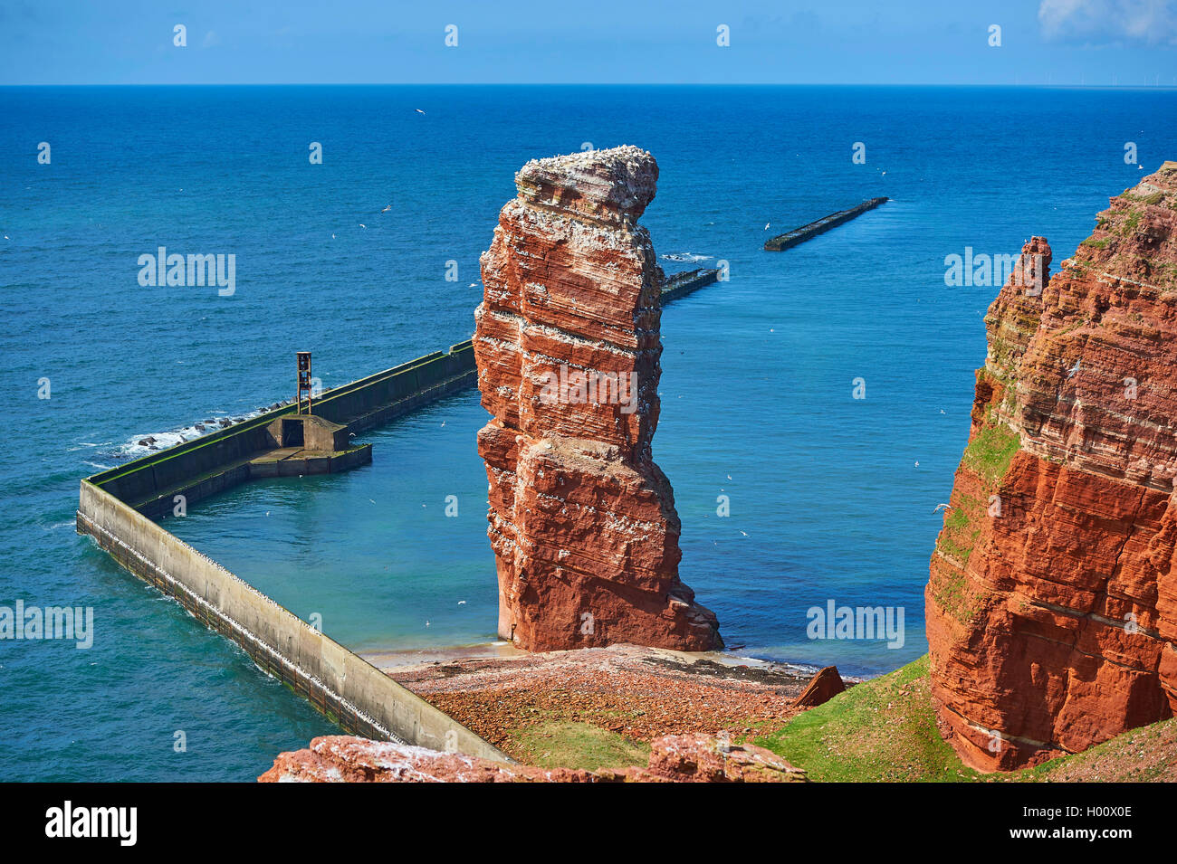 Lange Anna on Helgoland, Germany, Schleswig-Holstein, Heligoland Stock ...