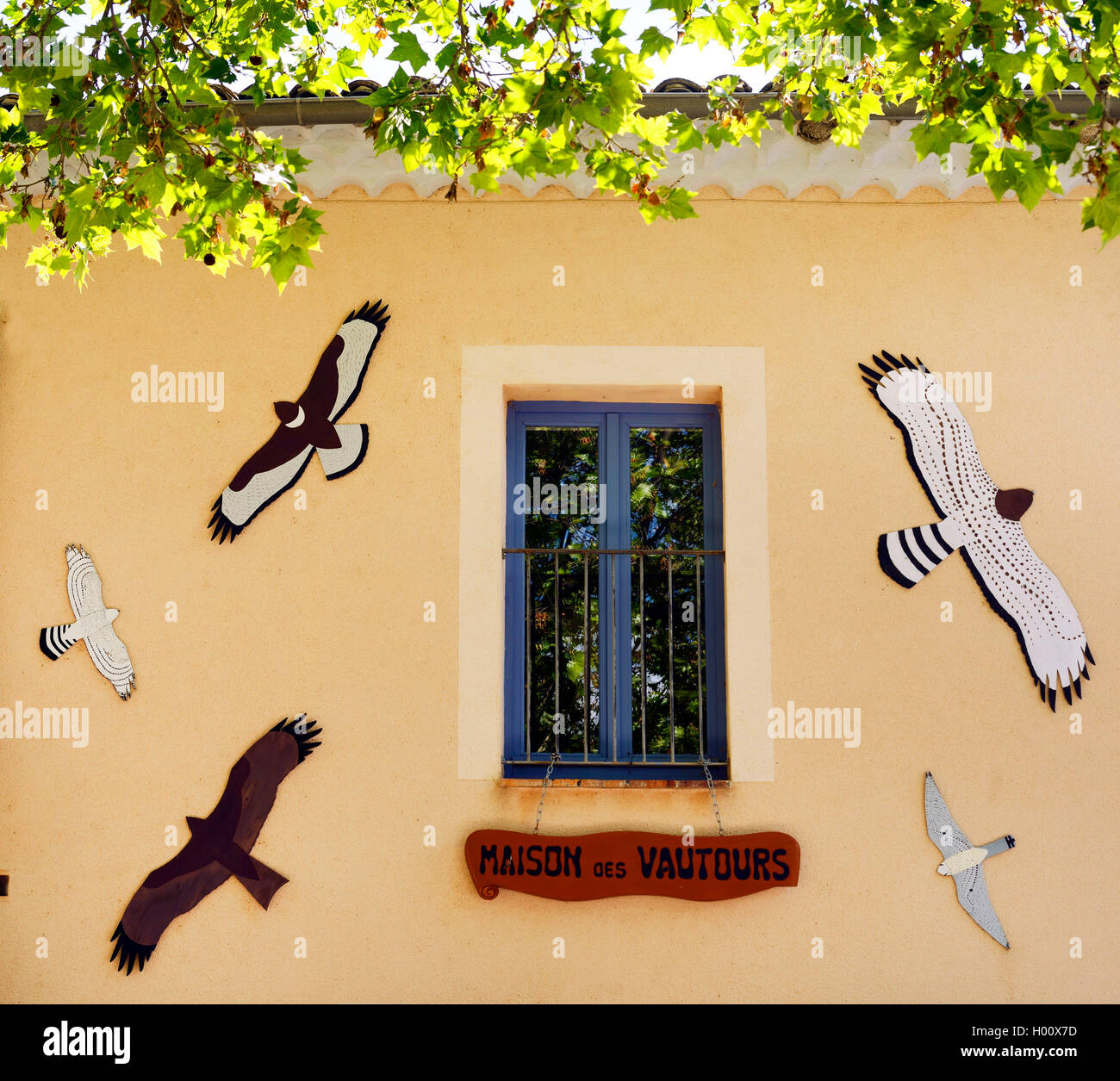 Vulture house building painting hi-res stock photography and images - Alamy