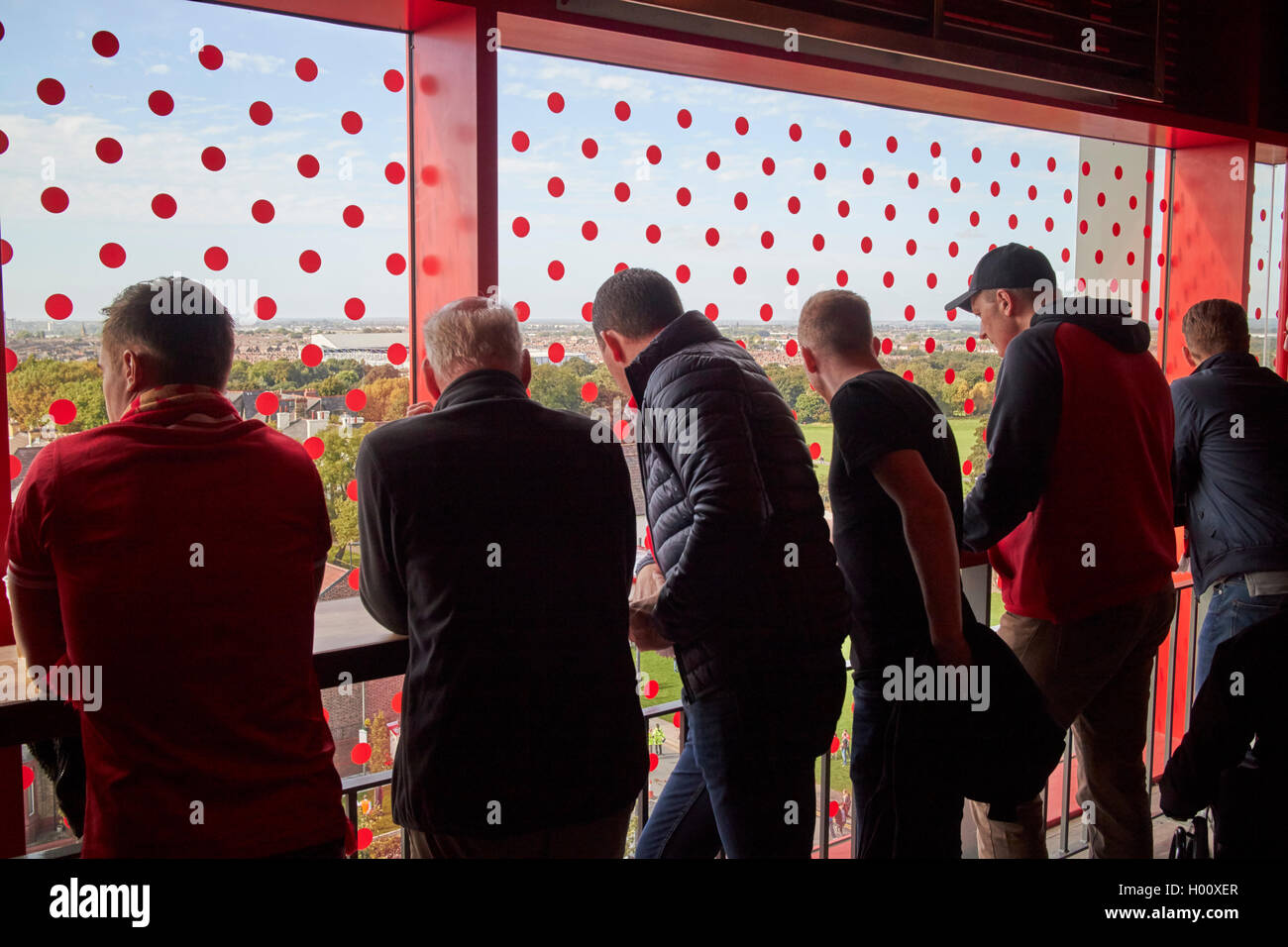 Anfield stadium fans hi-res stock photography and images - Alamy