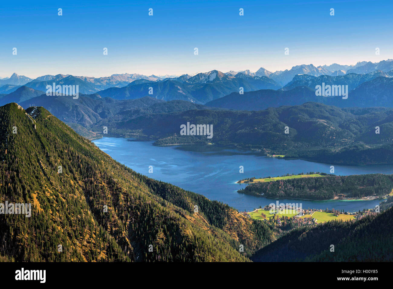 Walchensee in upper bavaria hi-res stock photography and images - Alamy